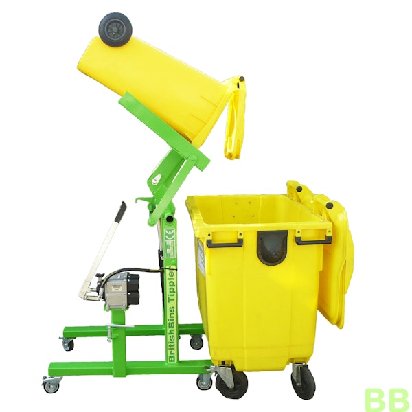 Manual Two Wheel Bin Tippler