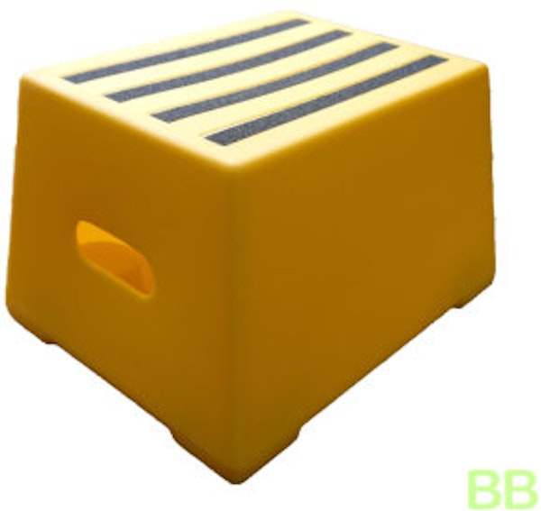 1 Step Heavy Duty Step - Yellow