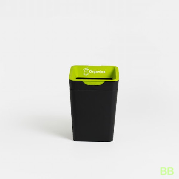 Method 20Ltr Open Lid Green Organics/Food Bin