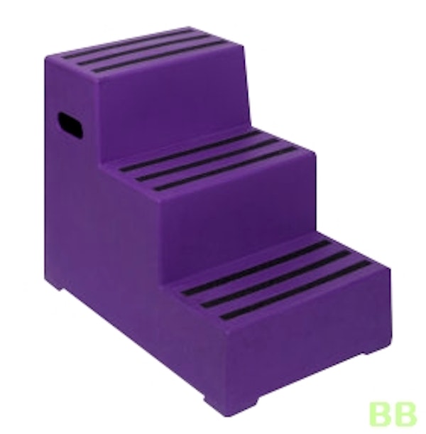 3 Step Heavy Duty Step - Purple
