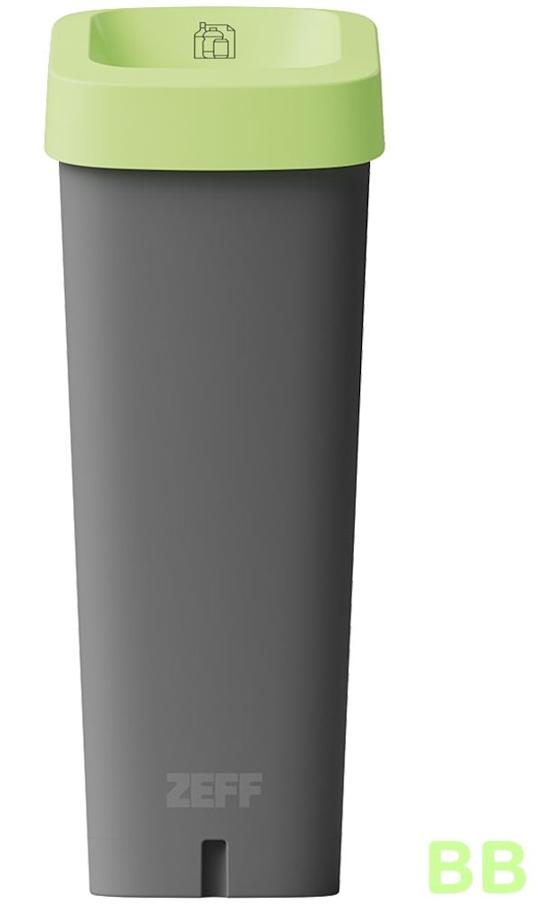 Grey 50 Ltr Ultimate Mini Bin - Mixed Recycling