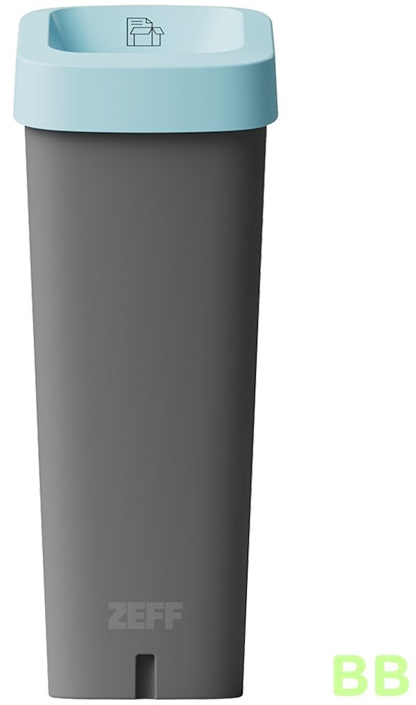 Grey 50 Ltr Ultimate Mini Bin - Paper and Card