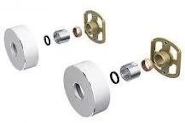 Bar Valve Fixing Kit With Round Shrouds