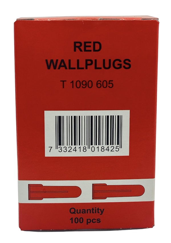 Red Wall Plugs