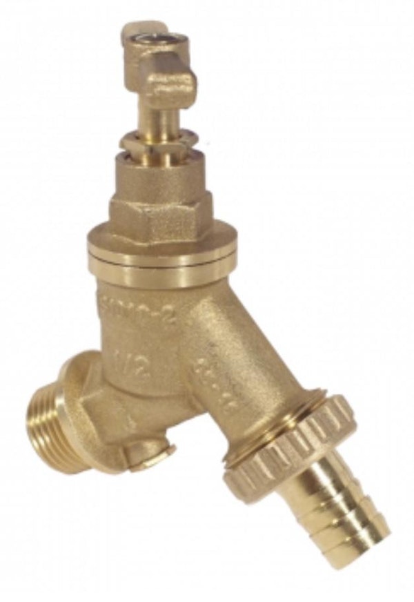 ½ Inch Hose Union Bib Tap With Double Check Valve