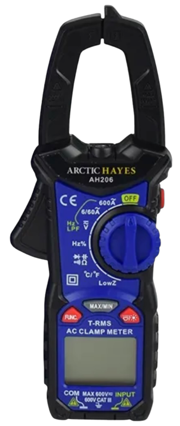 Digital Clamp Meter With Temperature Function