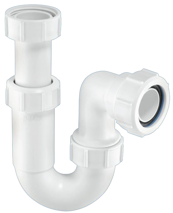 Asa10 McAlpine 1" 1/4 Adjustable P Trap