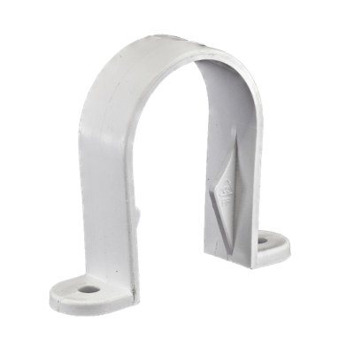 Pipe Clips 40mm White