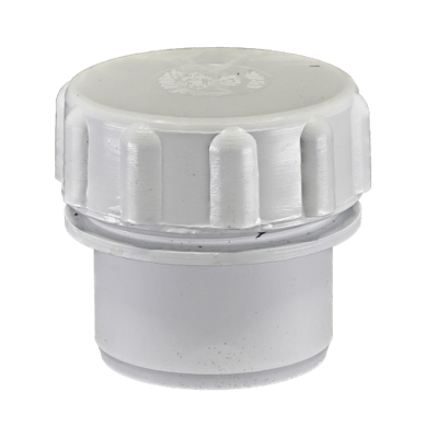Waste Solvent Weld Access Cap 40mm White