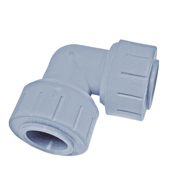 DPS Poly Push-Fit 90 Degree Elbow 15mm
