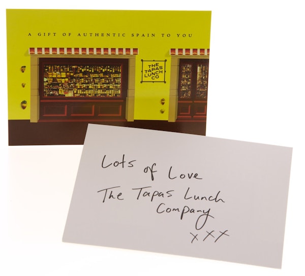 Buy Spanish Customisable Gift Card